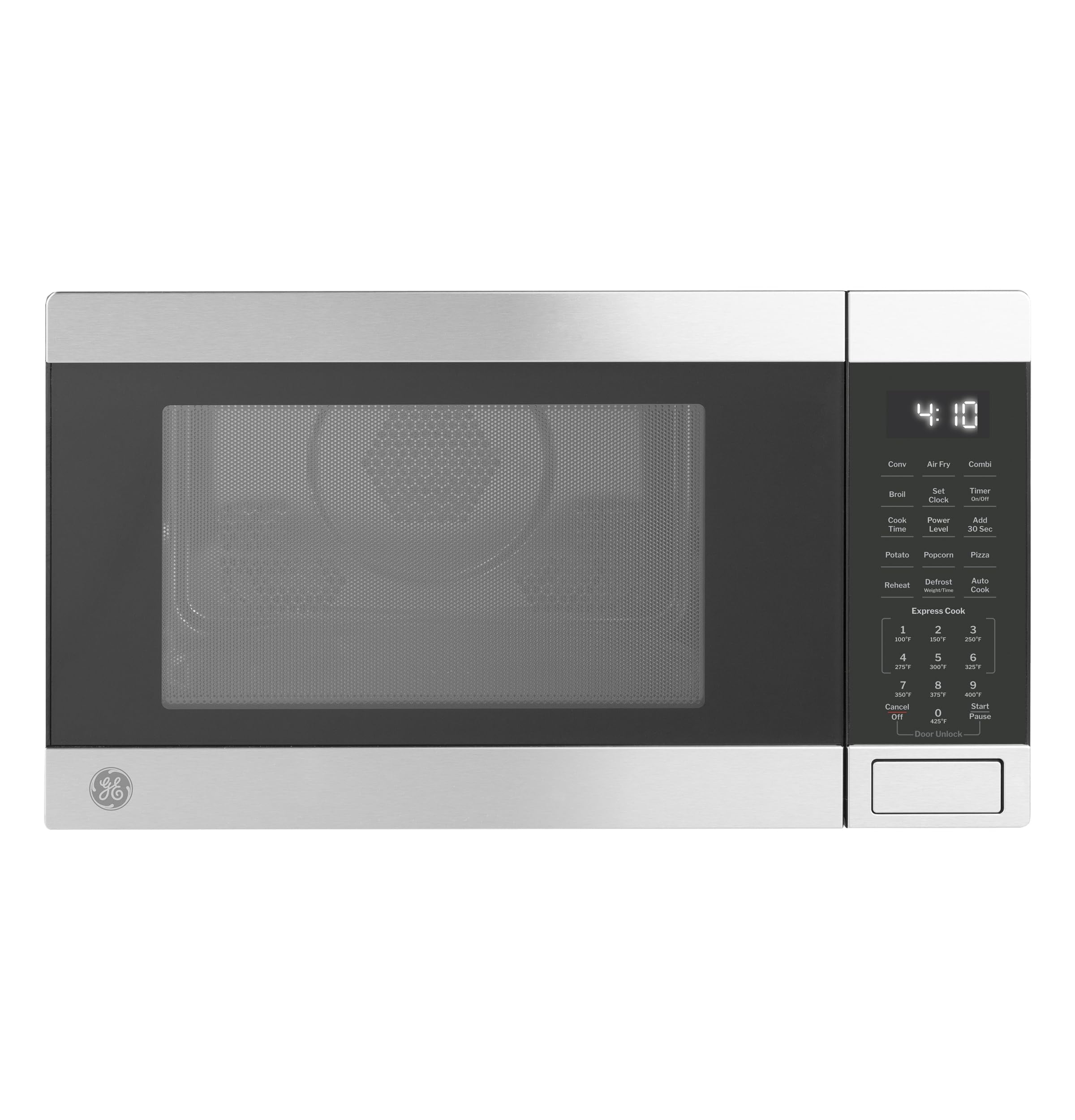 GCST10A1WSS 1.0 Cu Ft Convection Microwave Oven, 1050W Countertop Air ...