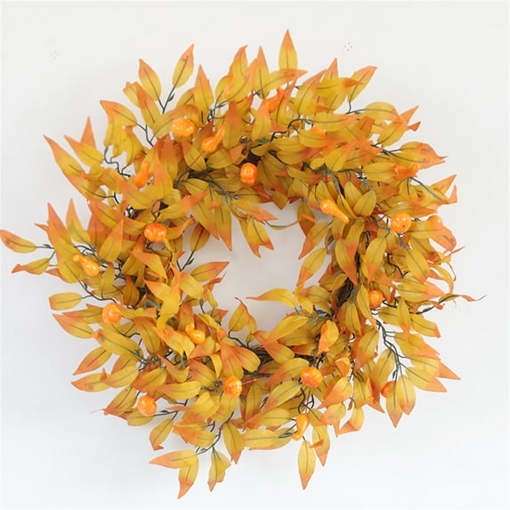 GCVIZUSO Halloween Wreath,Fall Decorations Clearance! Halloween Garland ...