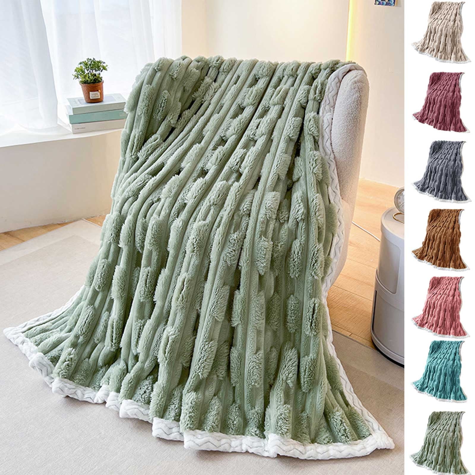 GCVIZUSO Plush Throw Blanket,Winter Blanket,Soft Throw Blanket Blanket ...