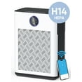 GCZ Air Purifier, up to 1900 Sq. ft Air Purifiers for Large Rooms, H14 True HEPA Filter Air ...
