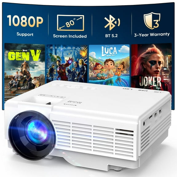 GPX GPX Mini Projector with Bluetooth - Walmart.com