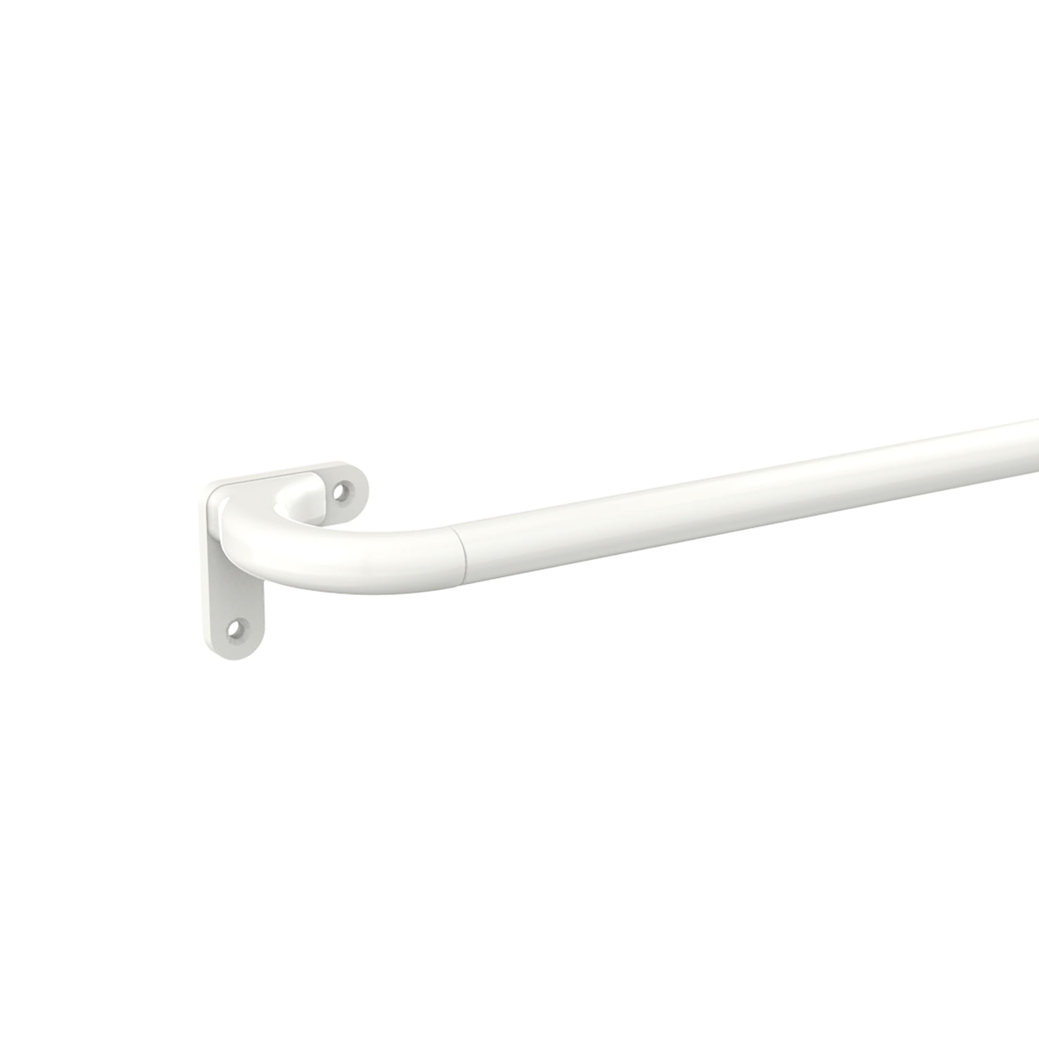 GCurtain Industrial Curtain Rods for Window Treatment 28-48", 5/8 ...