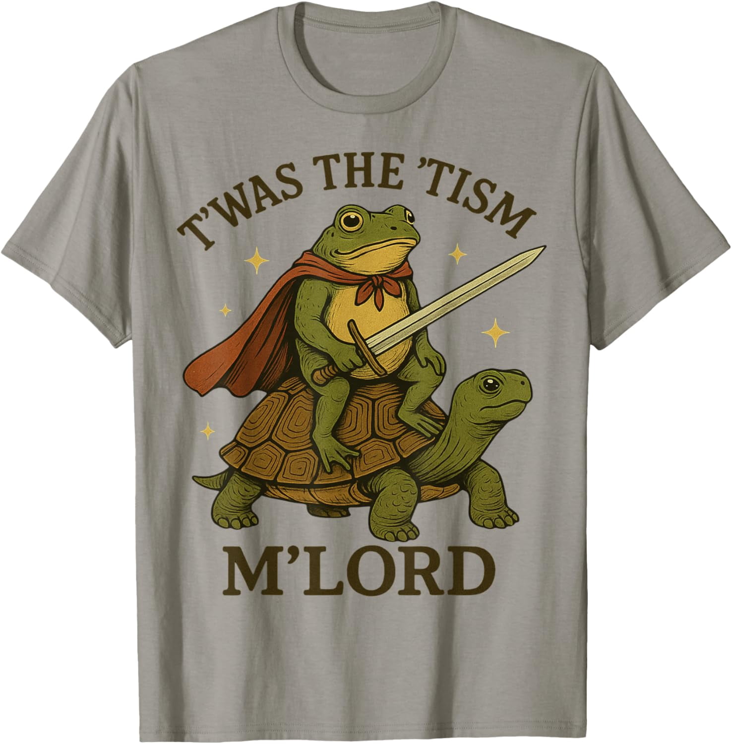 GD ART Vintage Frog Graphic Autism T-Shirt - Funny Hero Design for ...