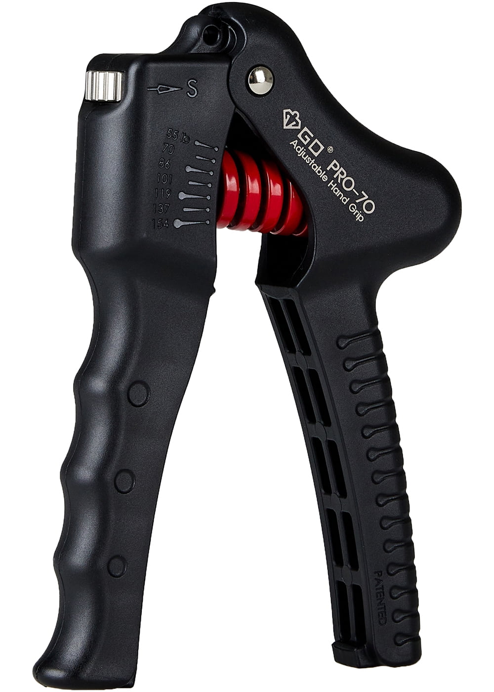 G & D GD Pro 70 Hand Grip Strengthener, Adjustable 55-154 lbs, Wrist ...