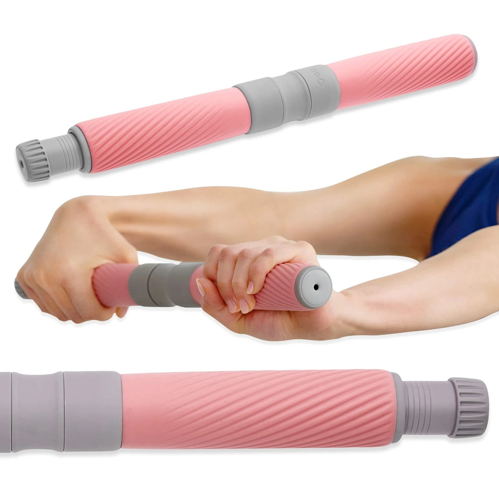 GD Twist Grip Adjustable Resistance Bar for Physical Therapy, Relieves ...