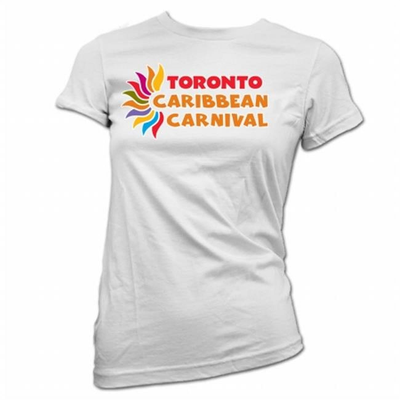 GDC-GameDevCo Ltd. TCC-95063L Toronto Caribbean Carnival Womens T-Shirt- White- L - Walmart.com
