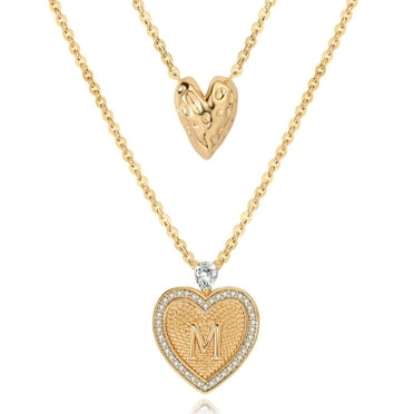 PAVOI Jewelry: 14K White Gold Plated Cross Pendant Necklace for Women ...