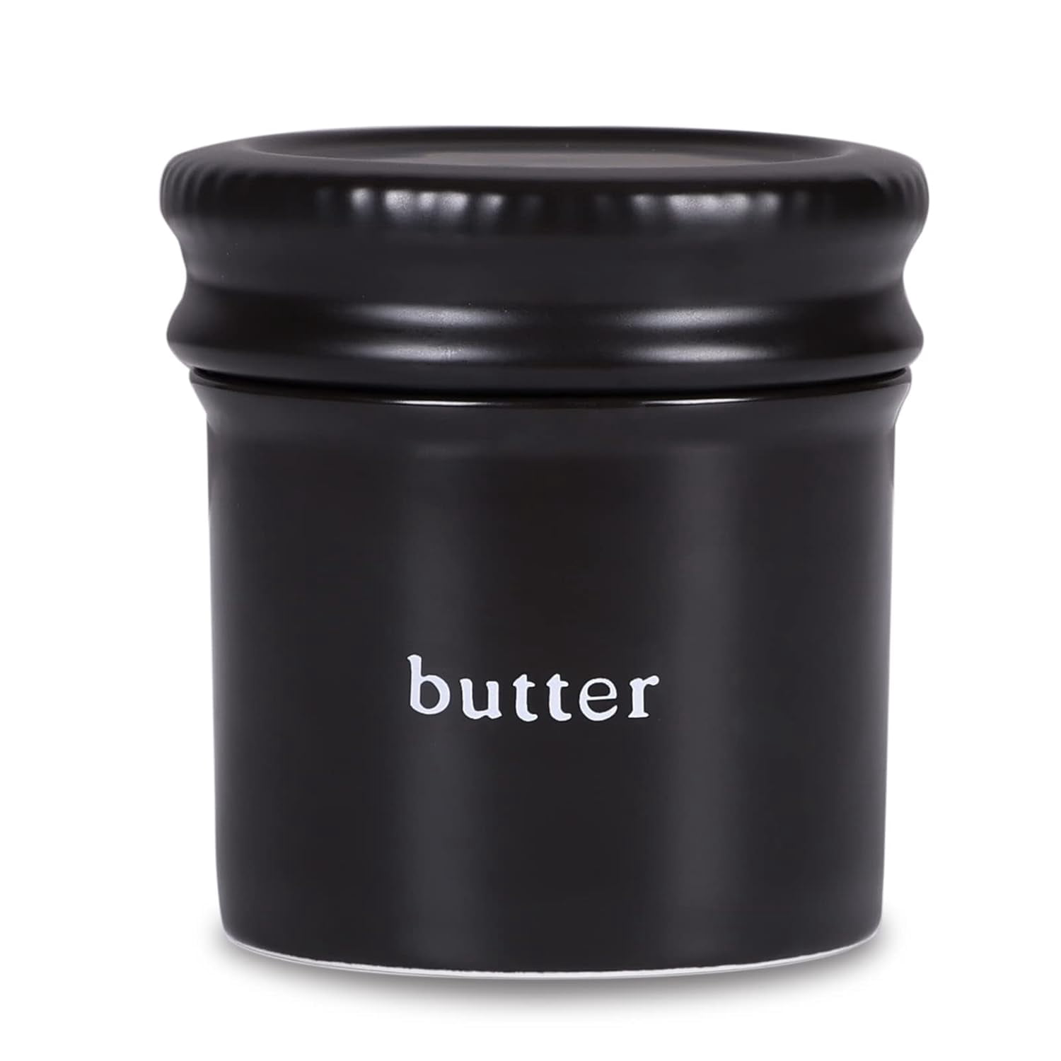 GDCZ Butter Dish With Water LineCeramics French Butter Keeper Crock ...