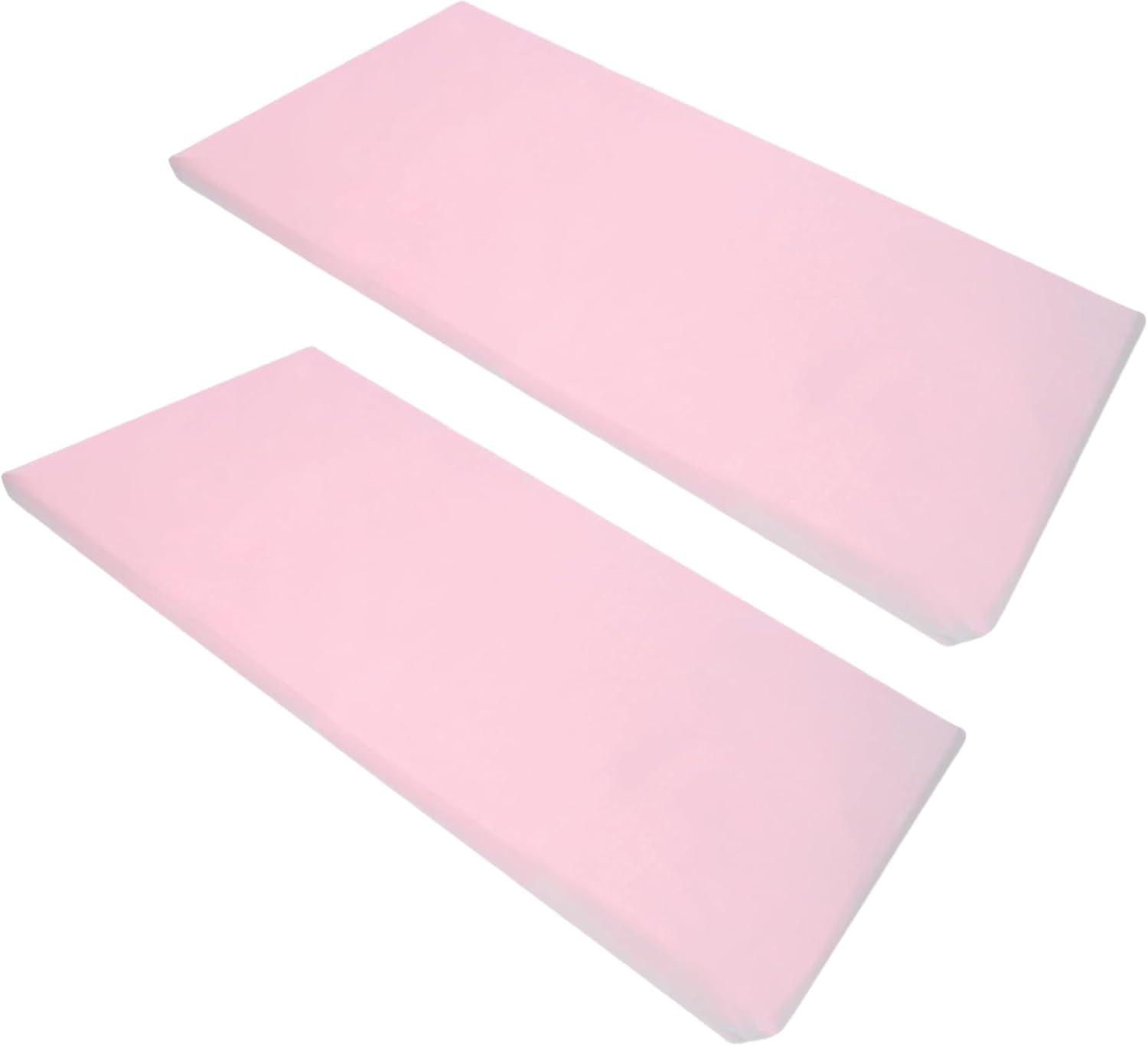 GDDPOD-2 Pack Fitted Nap Mat Sheet with Elastic Corners 24" x 48" x 4 ...