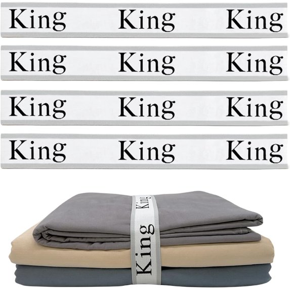 GDDPOD-4 Pieces Bed Sheet Organizer Bands, Sheet Organizers and Storage ...