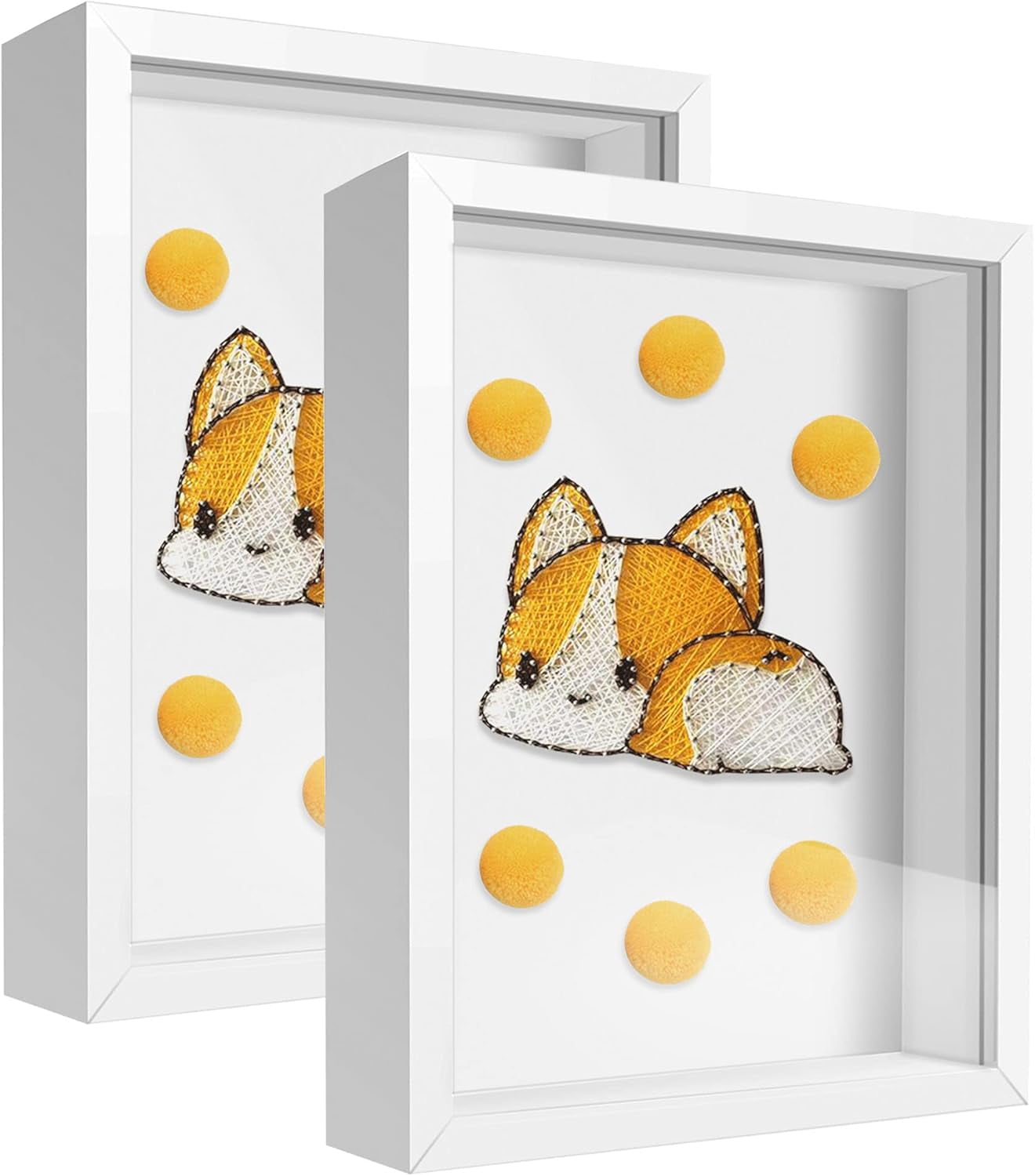 GDDPOD-5x7 Small Shadow Box Frame Display Case, Display Case Box for ...