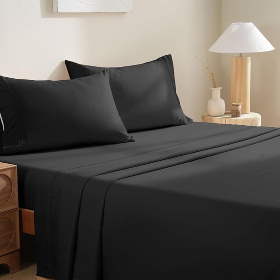 GDDPOD-Bedding Full Bed Sheets Set - Soft Bed Sheets - Cooling ...