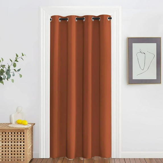 GDDPOD-Blackout Doorway Curtain Drape 78 inch Long - Grommet Noise ...