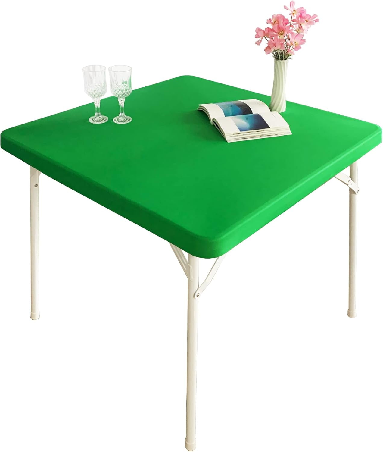 GDDPOD-Cocktail Fitted Spandex Stretch Square Table Covers Caps Elastic ...