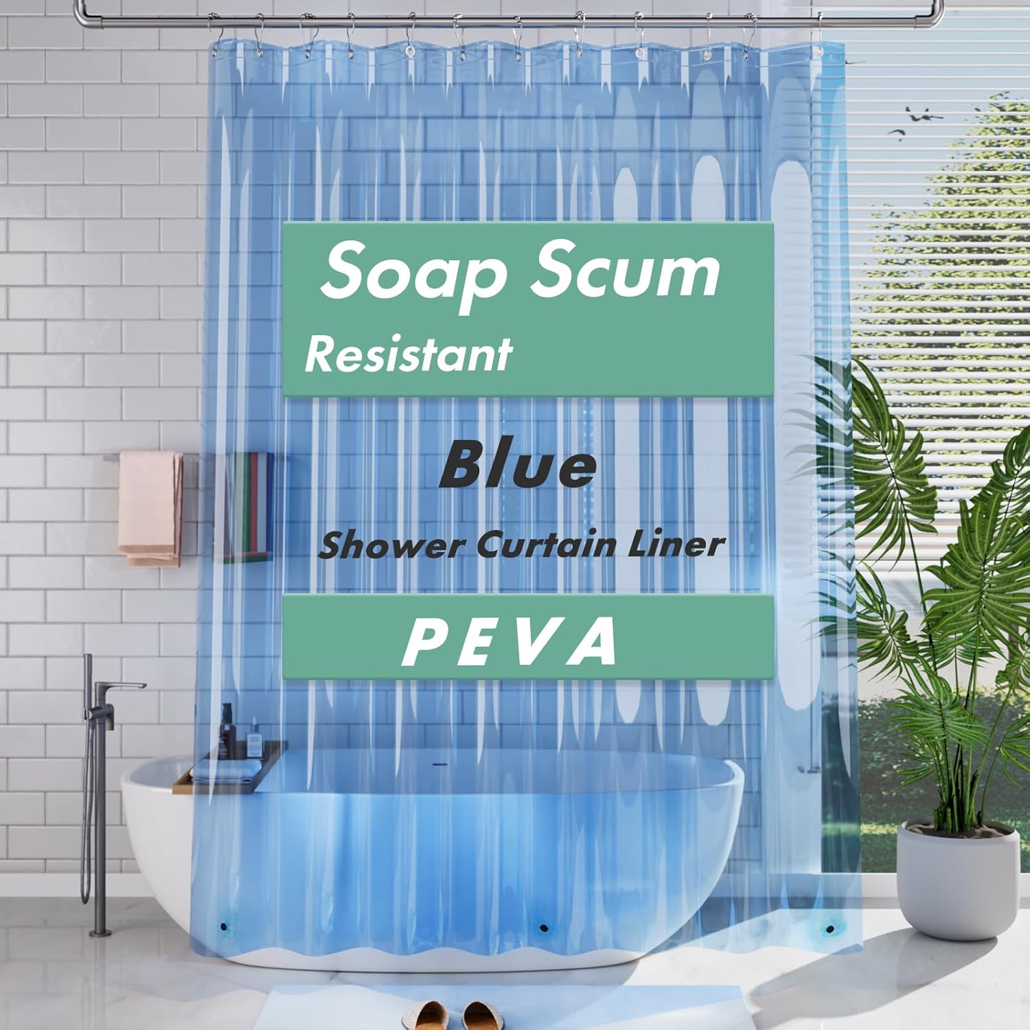 Extra Long Shower Curtain Liner 84