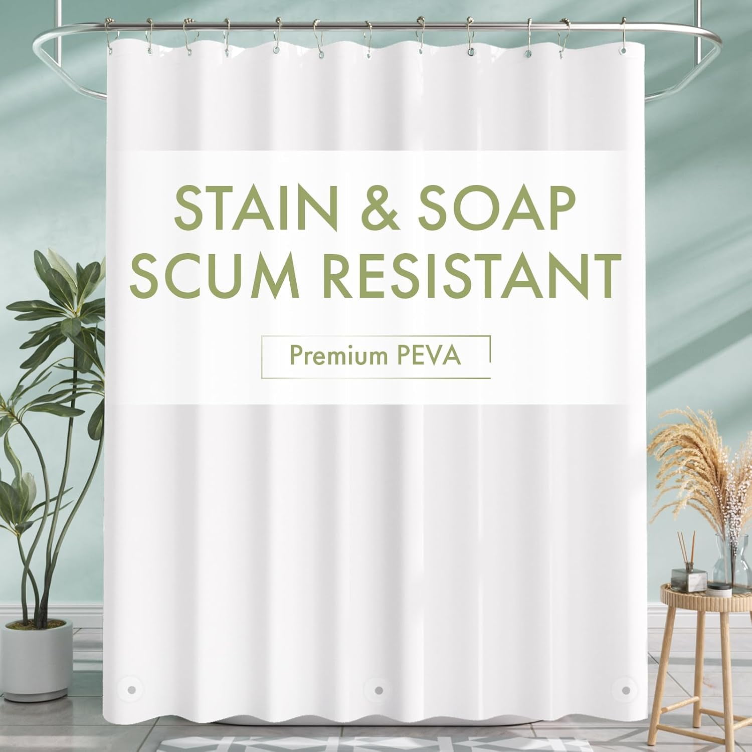 84 Inch Shower Curtain Liner