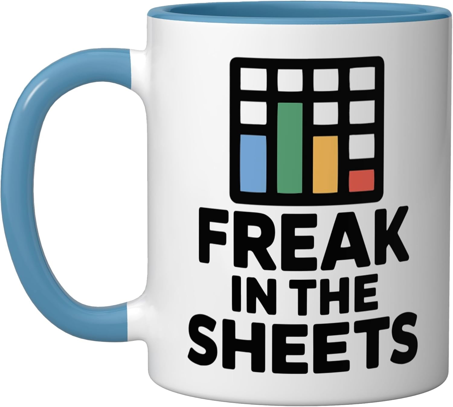 GDDPOD-Freak In The Sheets Mug Accountant Gifts Data Analyst Ceramic ...