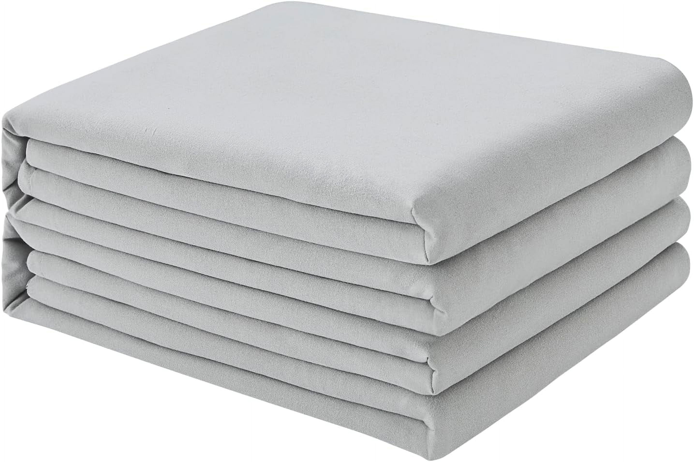 GDDPOD-Twin Flat Sheets Only 2 Pack - Hotel Quality Flat Bed Sheets ...
