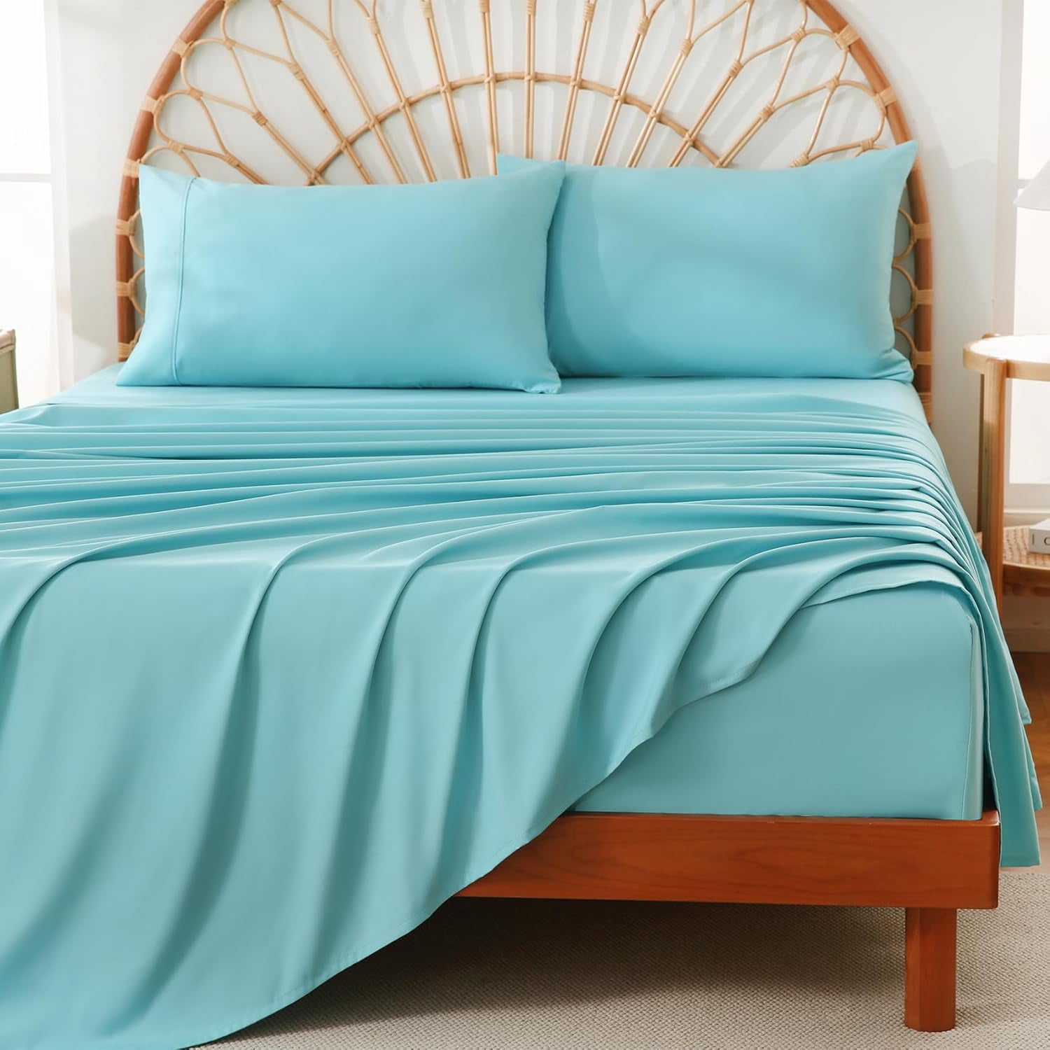GDDPOD-Twin Sheet Set 3 Pieces Soft Breathable Microfiber Bed Sheets 15 ...
