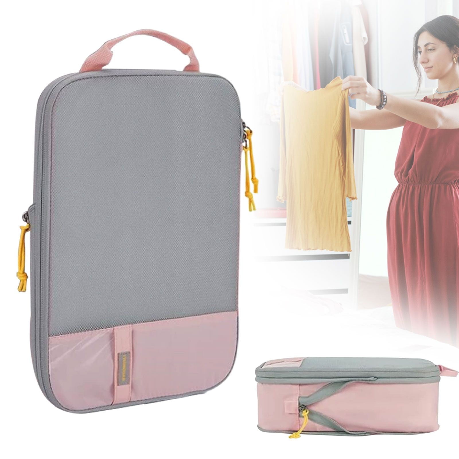 GDDTOY Compression Packing Cubes For Travel Lightweight Vacation Travel ...