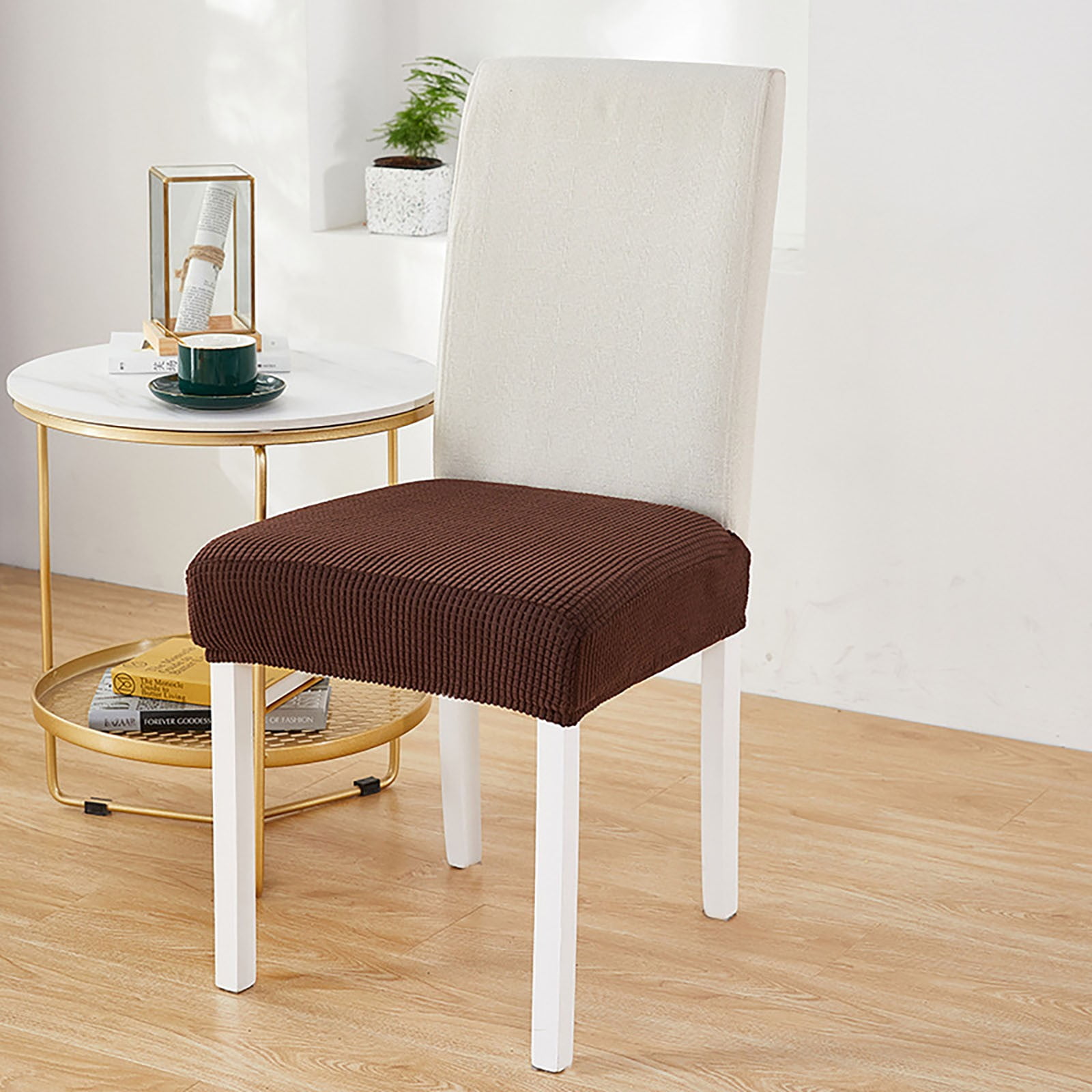 GDDTOY Dining Chair Stretch Dining Chairs Removable Washable Chair Seat ...