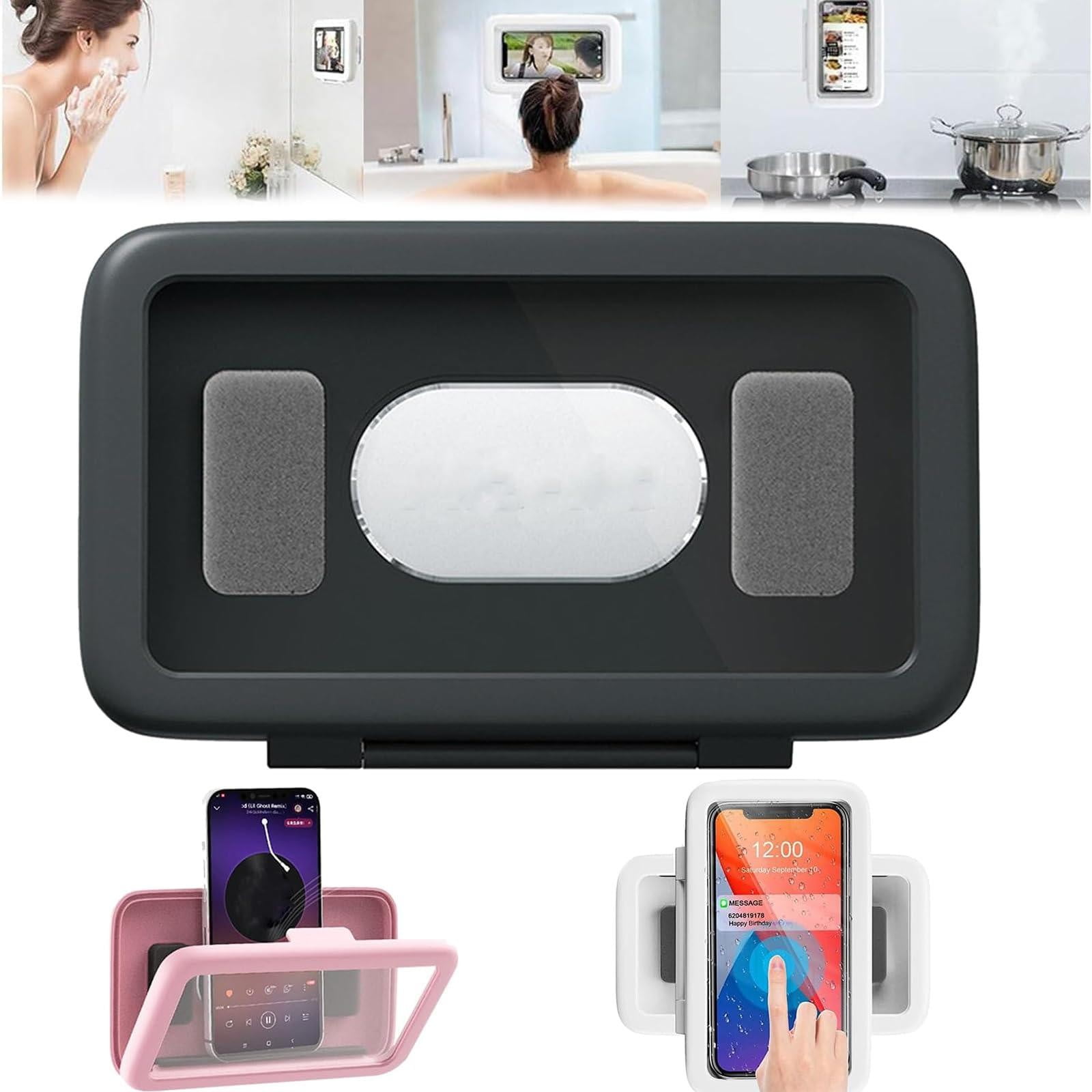 GDDTOY Shower Phone Holder Phone Holder For Shower 480° Shower Phone ...
