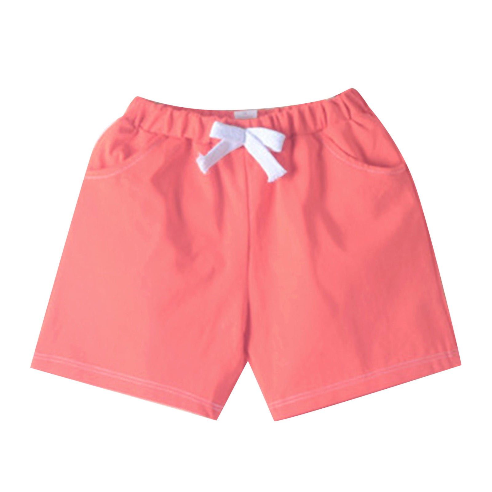 GDEGE Kids Toddler Candy Colored Colored Cotton Shorts Sports Pants ...