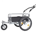 GDF Studio 3-in-1 Bike Cargo Trailer, Convertible Stroller and Pull ...