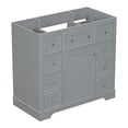 GDF Studio 36" Bathroom Vanity Base Only, Cabinet with One Door and 6 ...