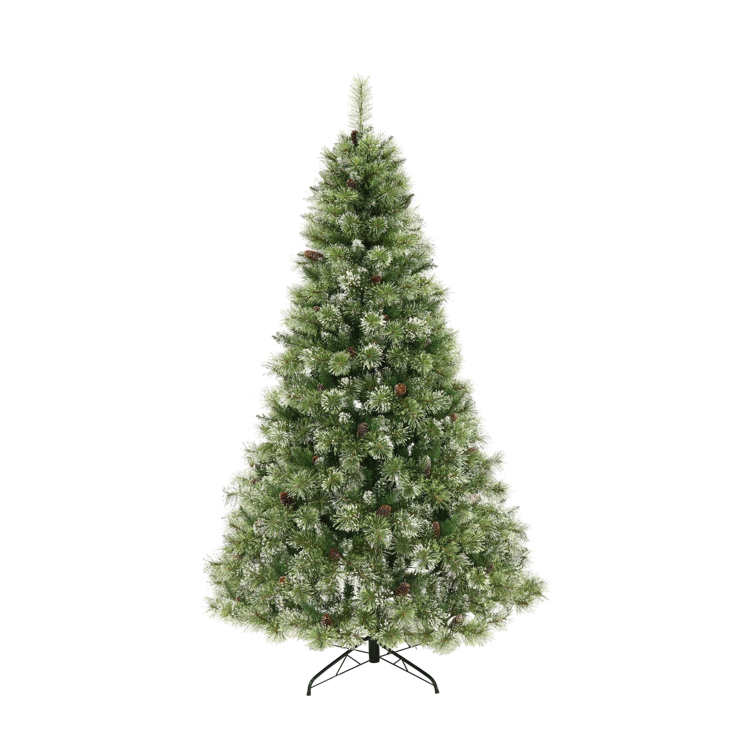 GDF Studio 7.5ft Pre-Lit LED Cashmere Pine Artificial Christmas Tree ...