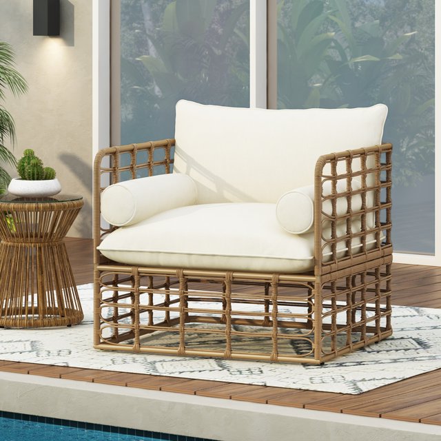 GDF Studio Bota Bota Outdoor Club Chair - Walmart.com