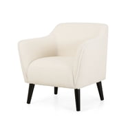 GDF Studio Glasgow Mid Century Modern Fabric Upholstered Club Chair ...