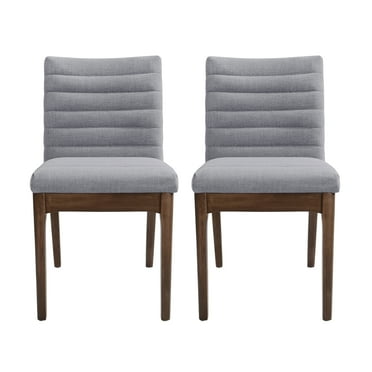 GDF Studio Covey Mid-Century Modern Fabric Upholstered Wood Dining ...