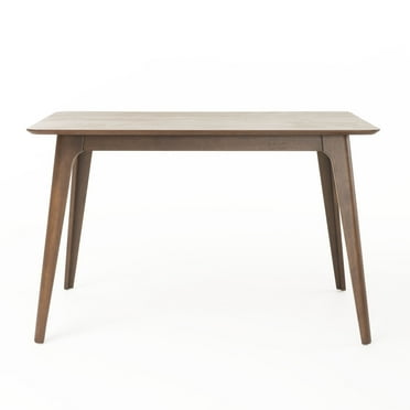 GDF Studio Anne Mid Century Modern Wood Dining Table, Oak - Walmart.com
