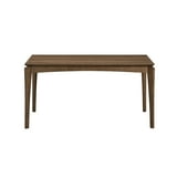 GDF Studio Laveer Mid Century Kitchen Dining Table, Walnut, Durable ...