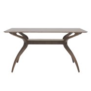 GDF Studio Anne Mid Century Modern Wood Dining Table, Oak - Walmart.com