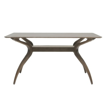 GDF Studio Mabel Mid Century Modern Wood Dining Table, Natural Oak ...