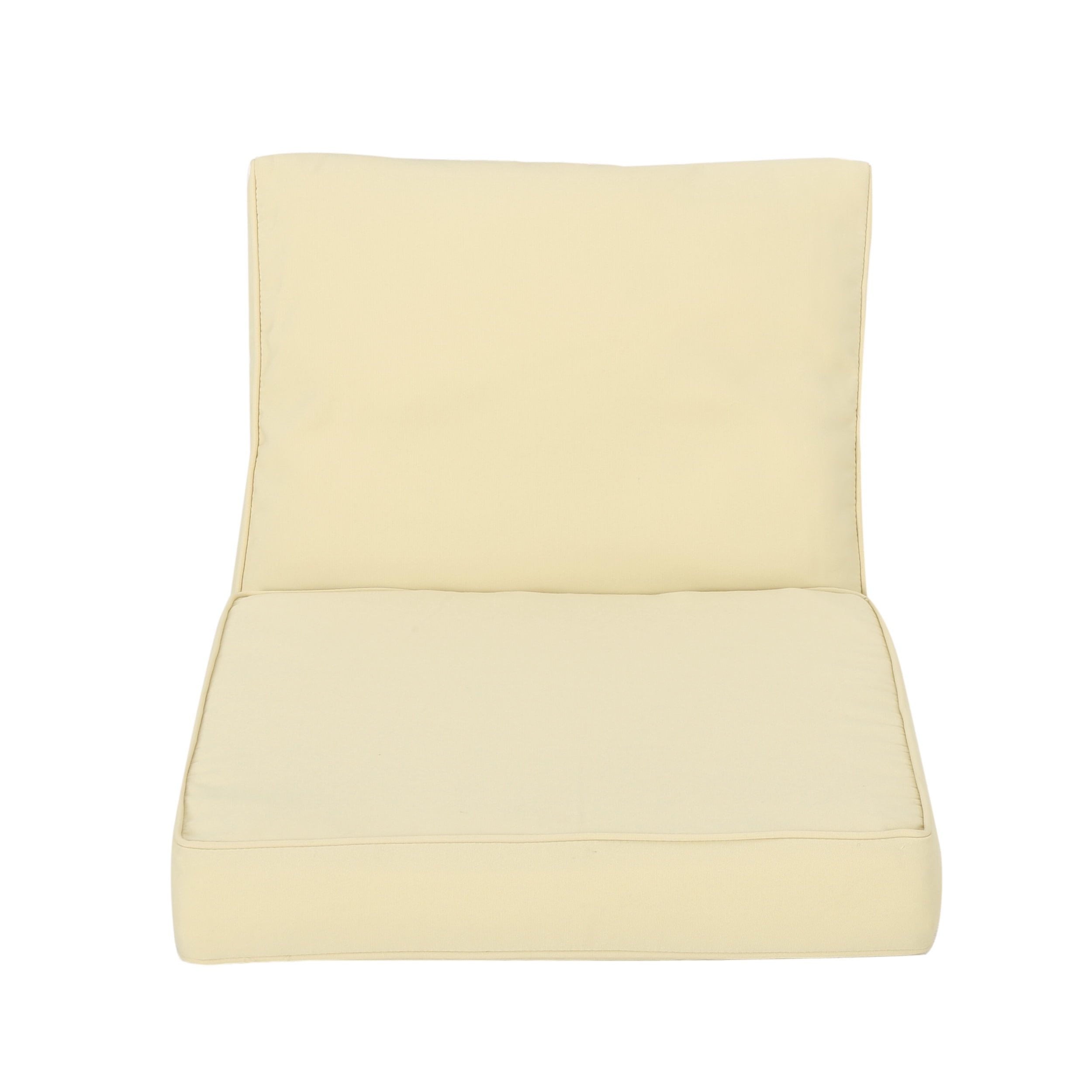 GDF Studio Massey Outdoor Water Resistant Fabric Club Chair Cushions ...