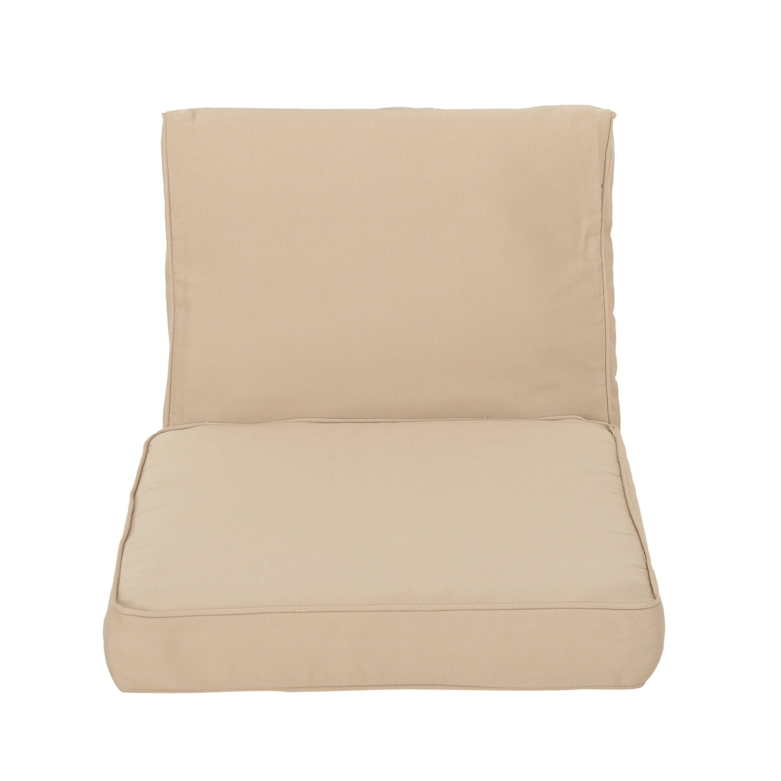 GDF Studio Massey Outdoor Water Resistant Fabric Club Chair Cushions ...