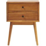 GDF Studio Mid-Century Nightstand - Walmart.com