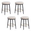 GDF Studio Oneida Furniture: Rustic Fabric Upholstered Wood & Cane ...