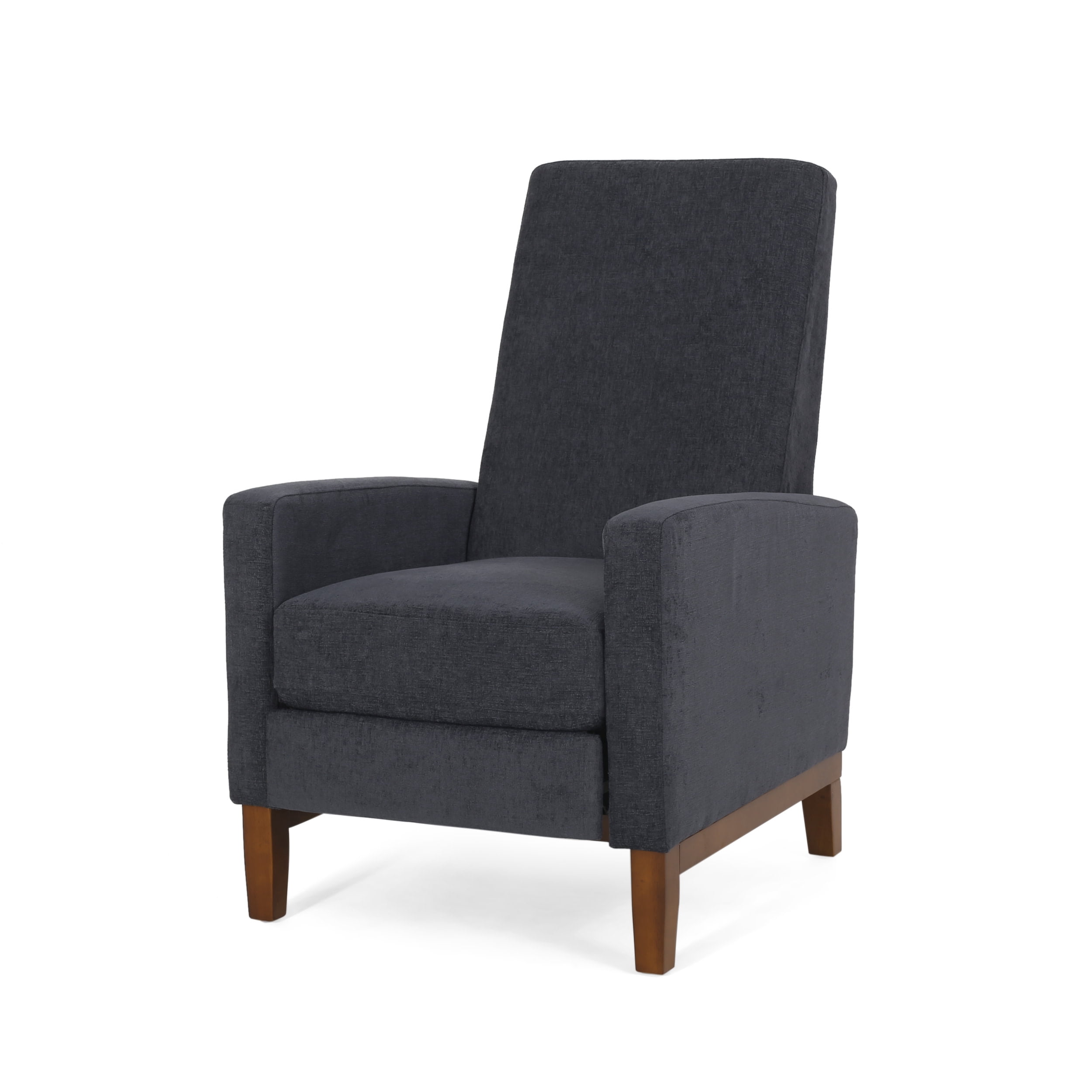 GDF Studio Plevna Contemporary Fabric Upholstered Pushback Recliner ...