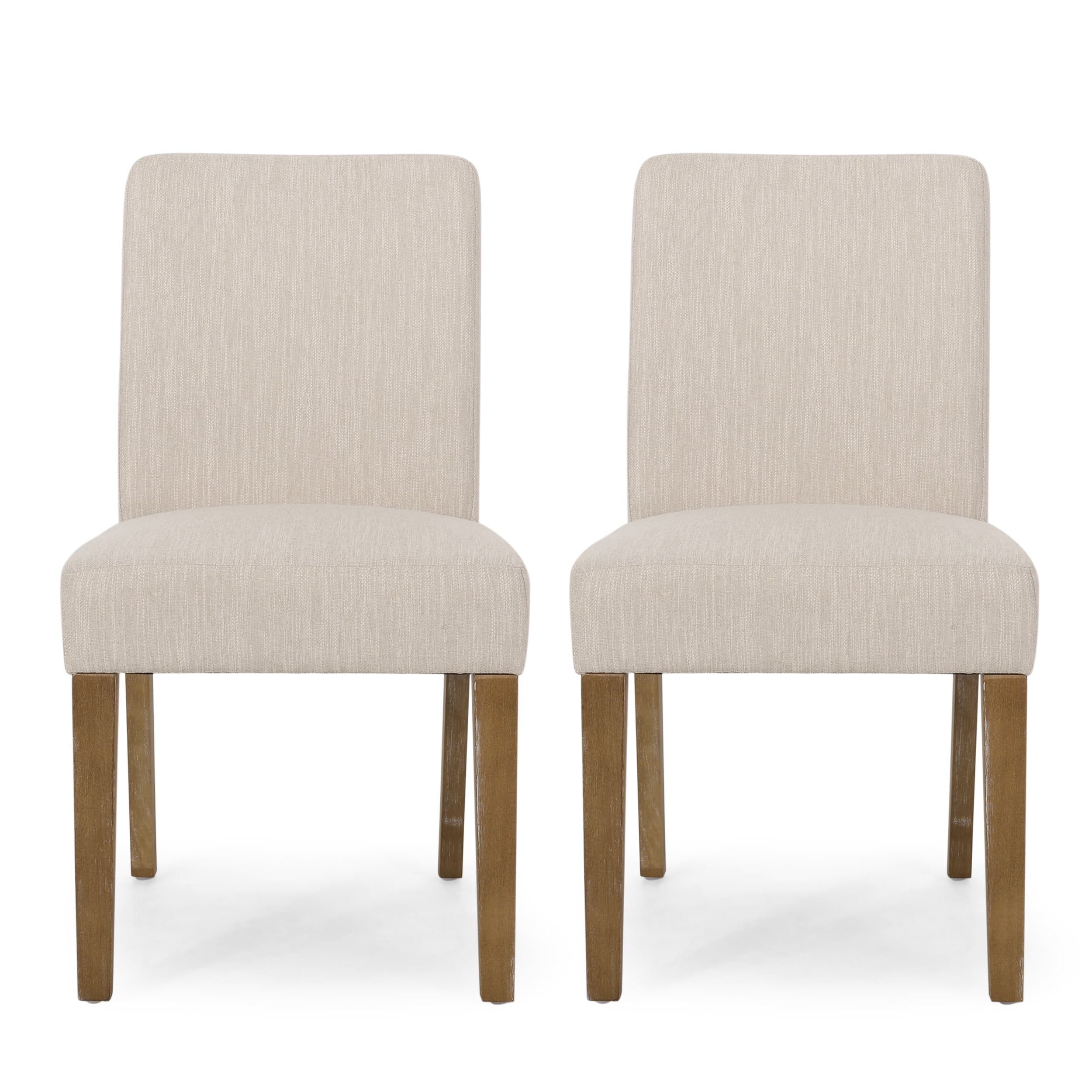 GDF Studio Pocatello Armless Side Kitchen Chairs, Contemporary ...