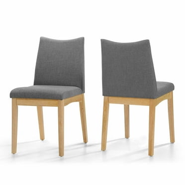 GDF Studio Toranto Mid Century Modern Fabric Upholstered Wood Dining ...