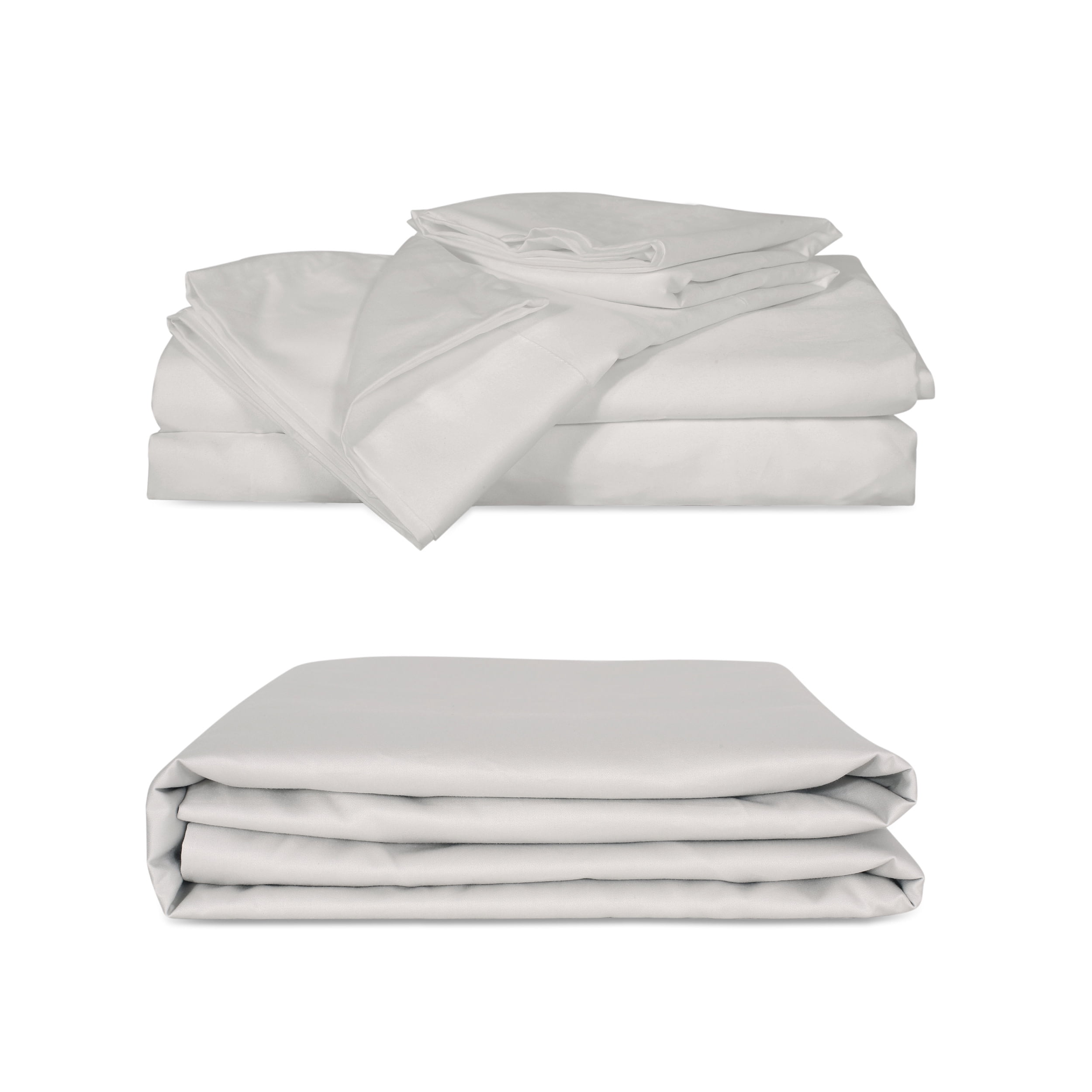 GDF Studio Sleepy Sheet and Duvet Set, Light Gray King - Walmart.com