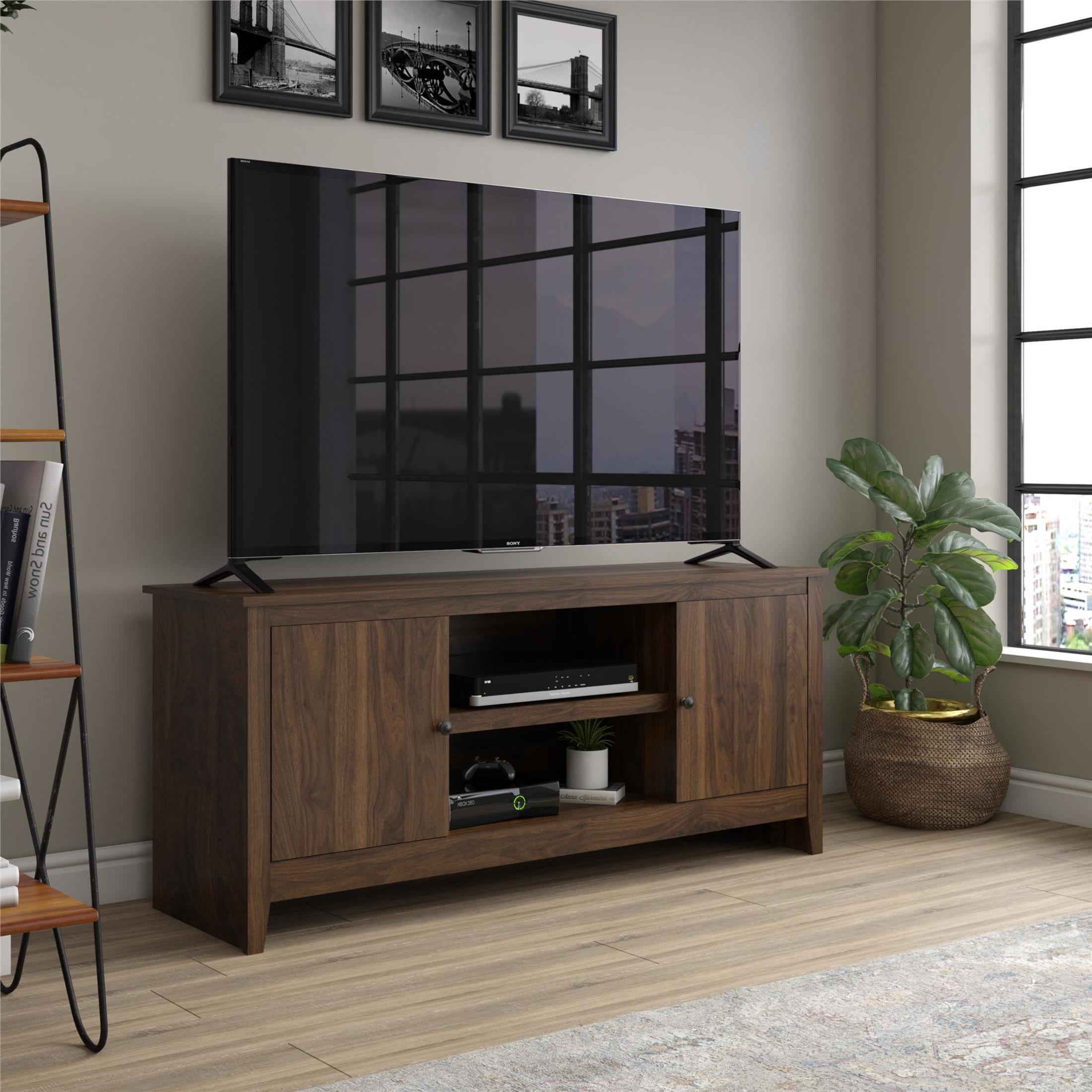 GDF Studio TV Stand for TVs up to 65", Media Console with Storage ...