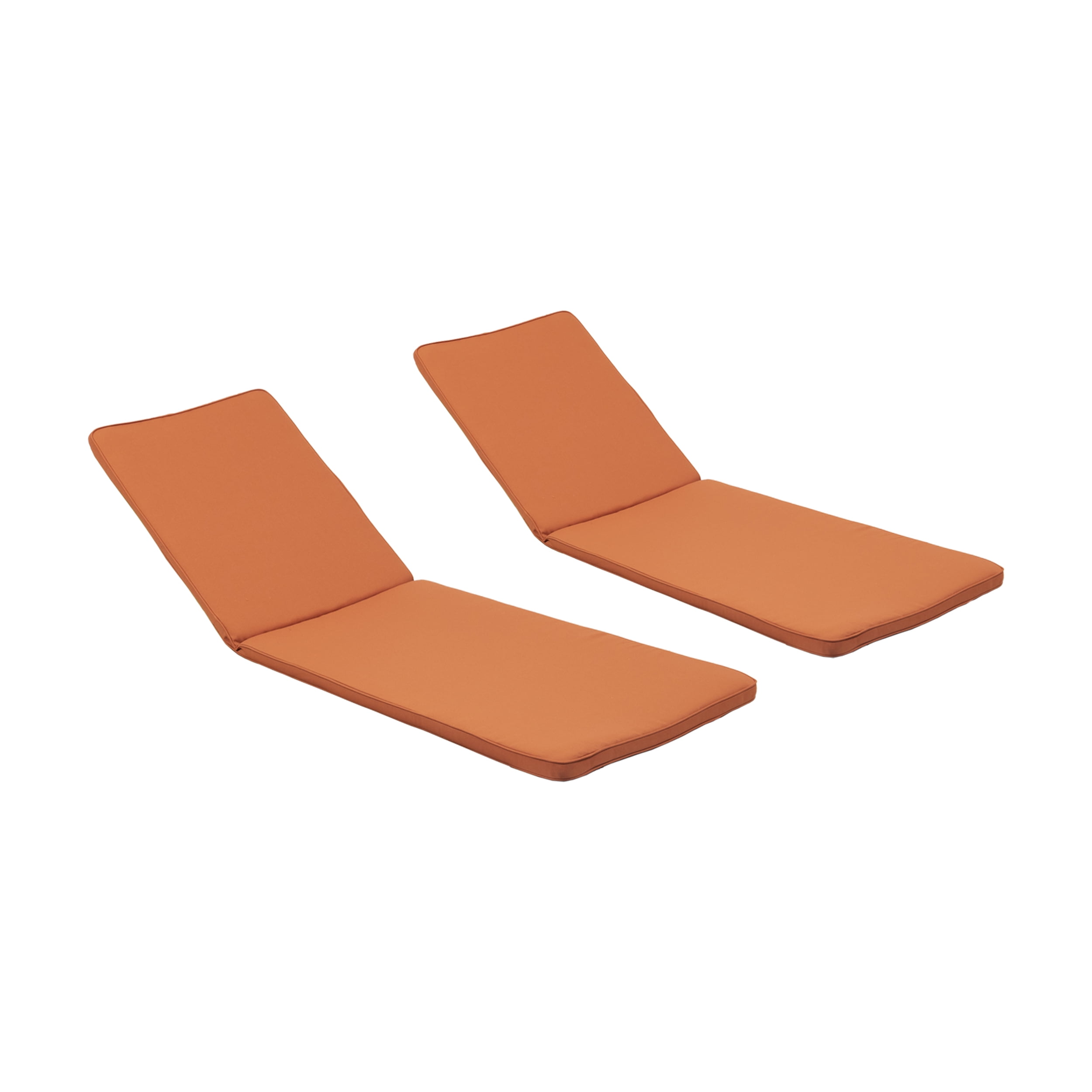 GDF Studio Teresa Outdoor Water Resistant Fabric Chaise Lounge Cushions ...