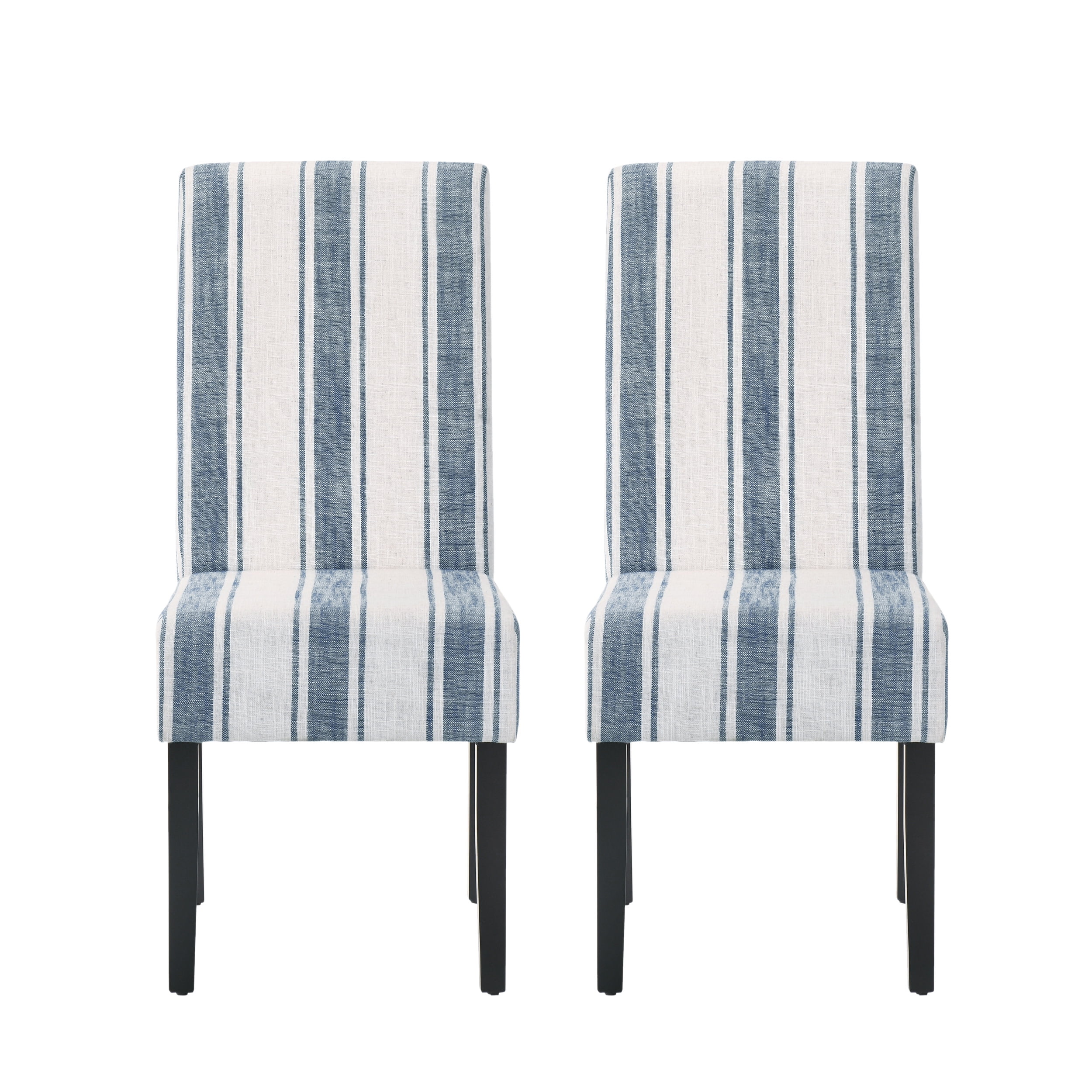 GDF Studio Thurber Contemporary Upholstered Dining Chairs, Set of 2 ...