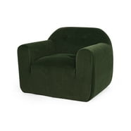 GDF Studio Ishtar Contemporary Tufted Club Chair with Nailhead Trim ...