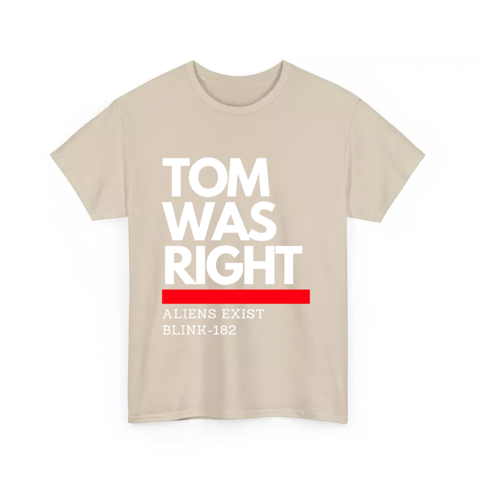 GDHA1391008-QGB cool t shirts for men ,Tom Was Right Shirt Blink 182 ...